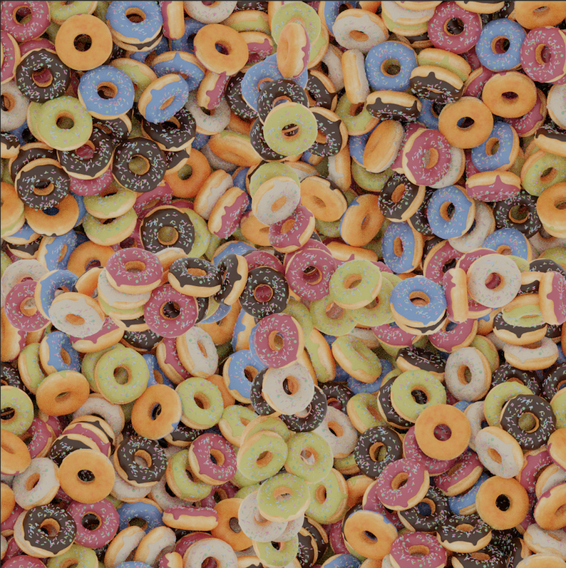 Donuts texture by sugaeee