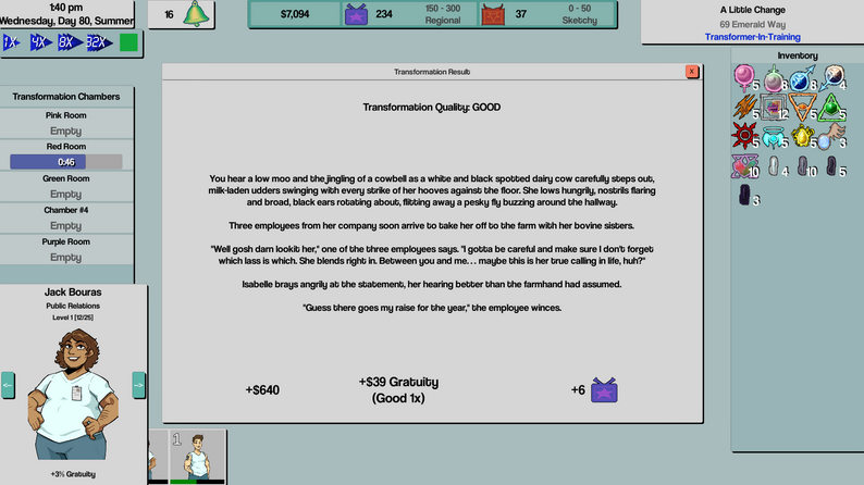 [18+] Transformation Tycoon by Blue Fairy Media Games