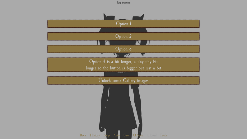 Fantasy Ren'py GUI template by Skolaztika