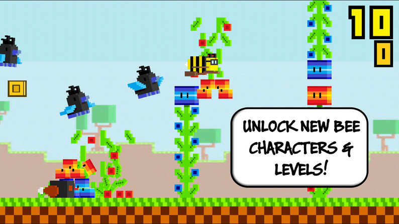 Blocky Bee by HypnoPig