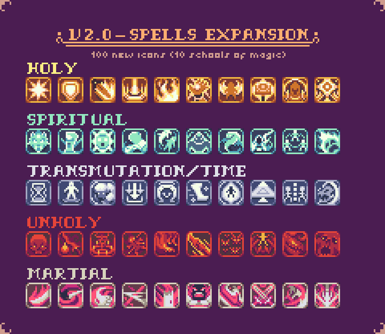 RPG Icon pack by Franuka