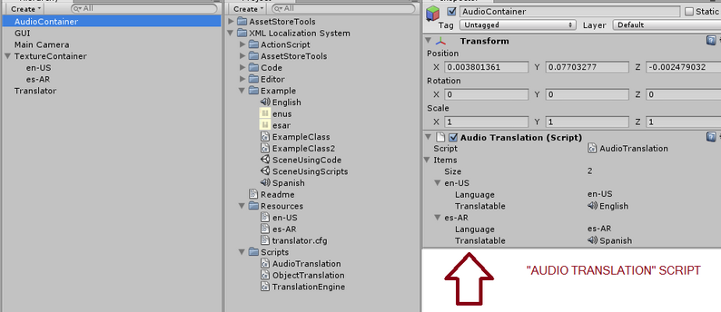 Localization System for Unity by Forja Games