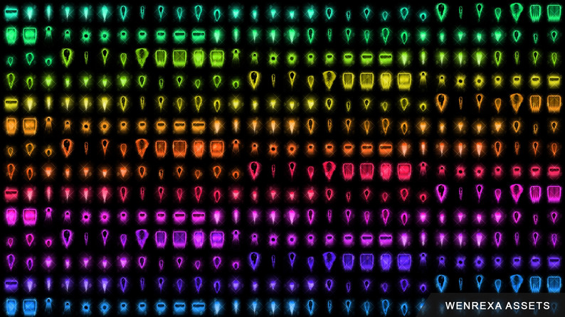 Assets: Laser Bullets #3 [+1120] by Wenrexa