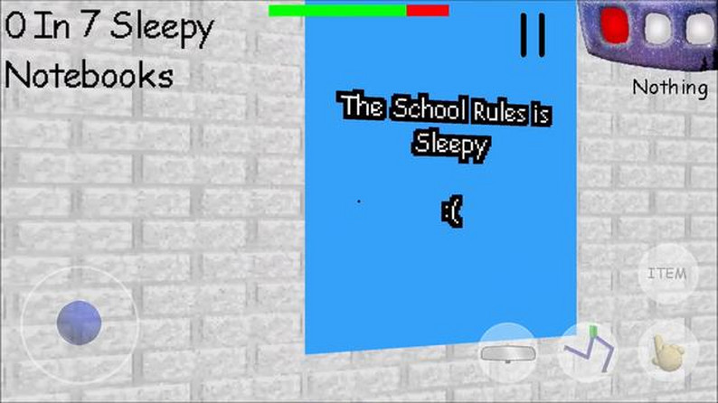 Everyone is sleepy baldi mod by Groovy Gamer