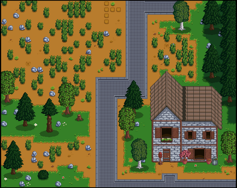 Nature: Outdoors Tileset by Admurin