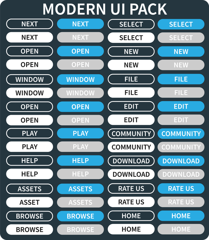 Modern UI Pack by Zayn