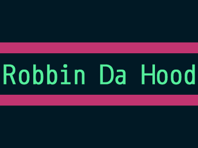 Robbin Da Hood by Staplehead