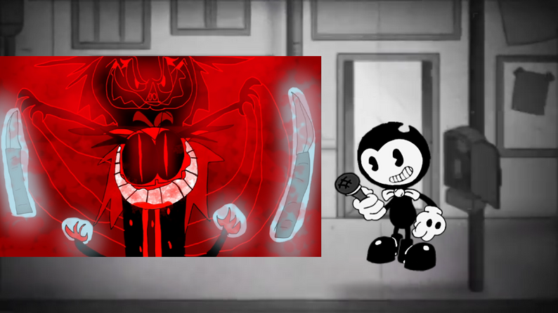 bendy cartoon fnf mod by bendy kel