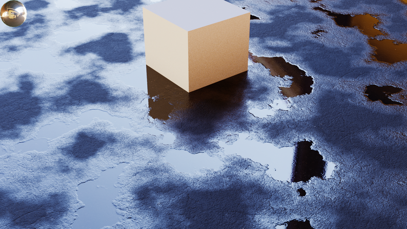 Procedural Puddle For Blender by MUMLADZE