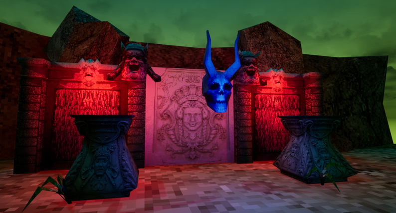 PS1 Dark Fantasy Horror Game Assets (by Stark Crafts) by Stark Crafts