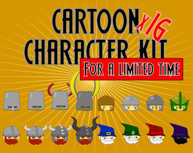 Cartoon Character Kit by jordan97