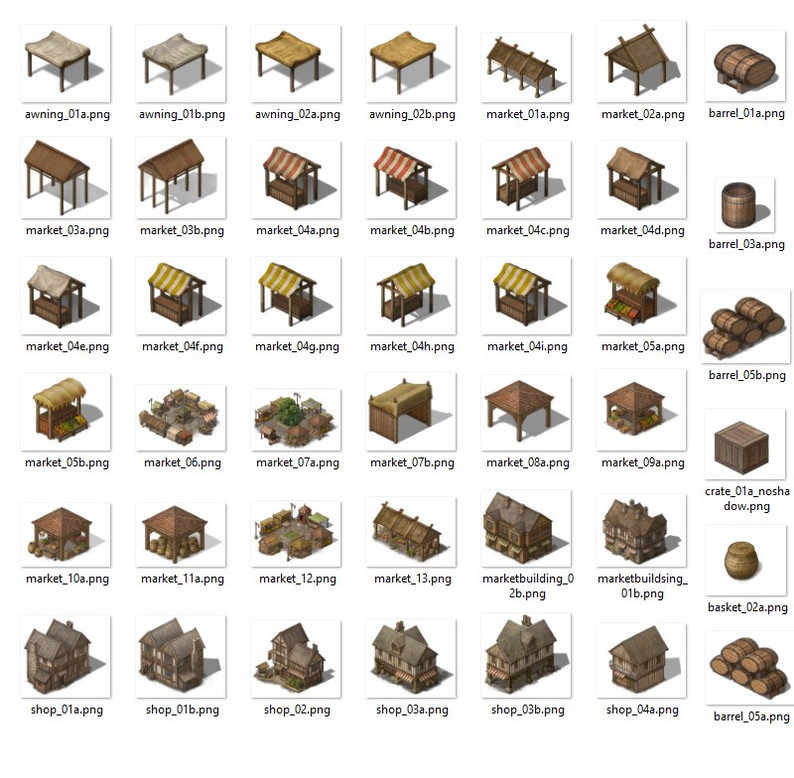 Isometric Realm - Medieval Buildings by jpcu