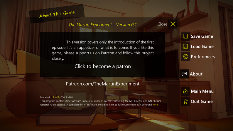 The Martin Experiment - Teaser Version by Distrac-Fu