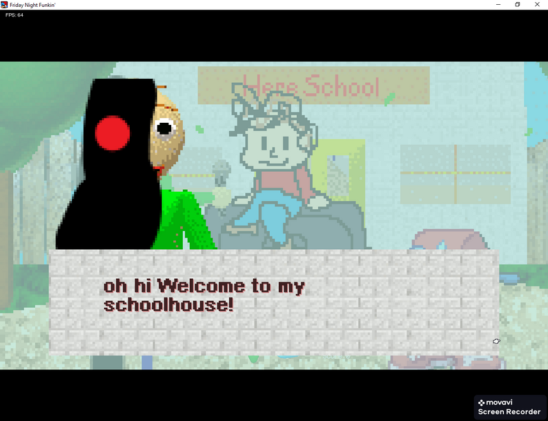 corrupted baldi mod fnf by Groovy Gamer