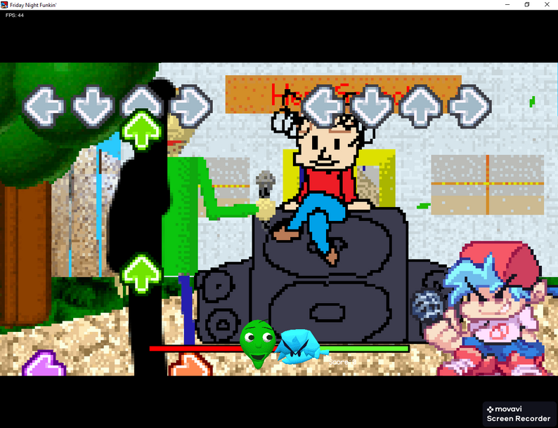 corrupted baldi mod fnf by Groovy Gamer