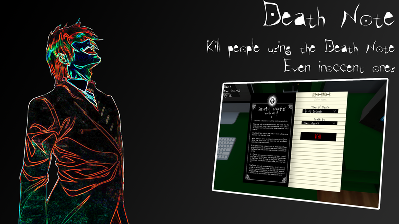 Death Note: The Game 3D by skullleeep