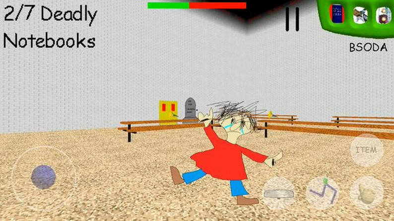 Baldi dies android by Groovy Gamer