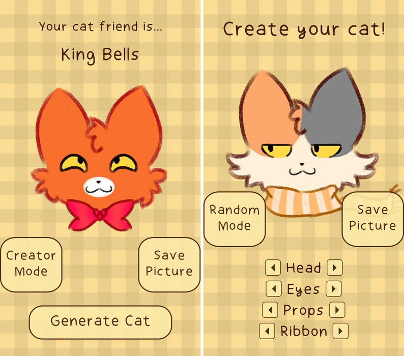 Cat Friend Generator by kelly betty