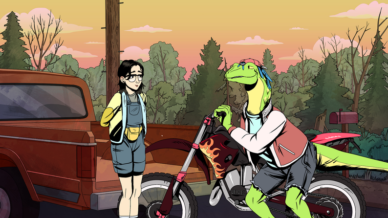 Raptor Boyfriend: A High School Romance by Rocket Adrift Games