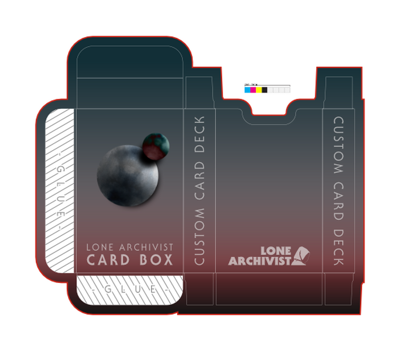 Custom Trading Card Box Assets by Lone Archivist