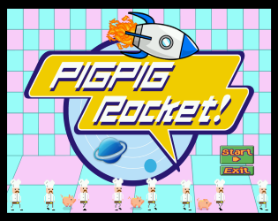 Pig Pig Rocket by aenever