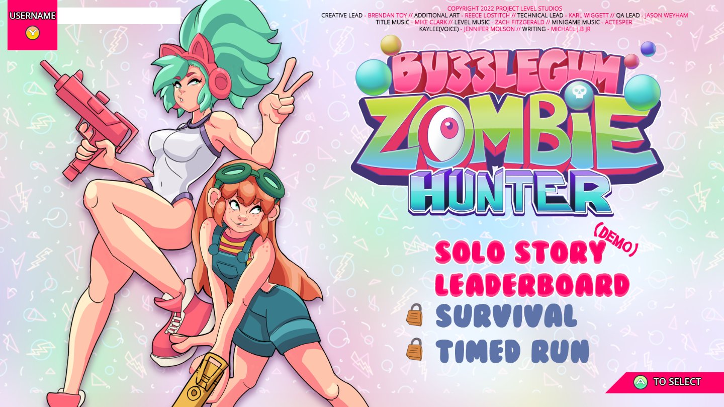 Bubblegum Zombie Hunter by ProjectLevel