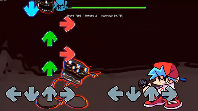 FNF - Vs. Trollface by LuckyGuy_17