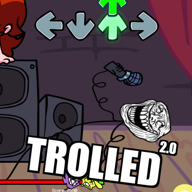 FNF - Vs. Trollface by LuckyGuy_17