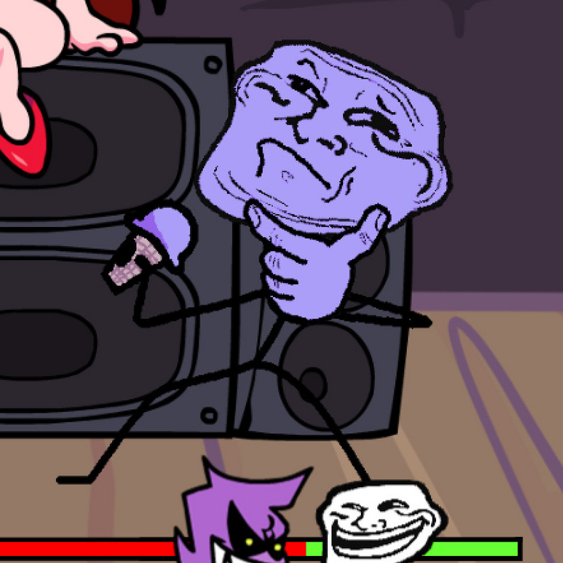 FNF - Vs. Trollface by LuckyGuy_17