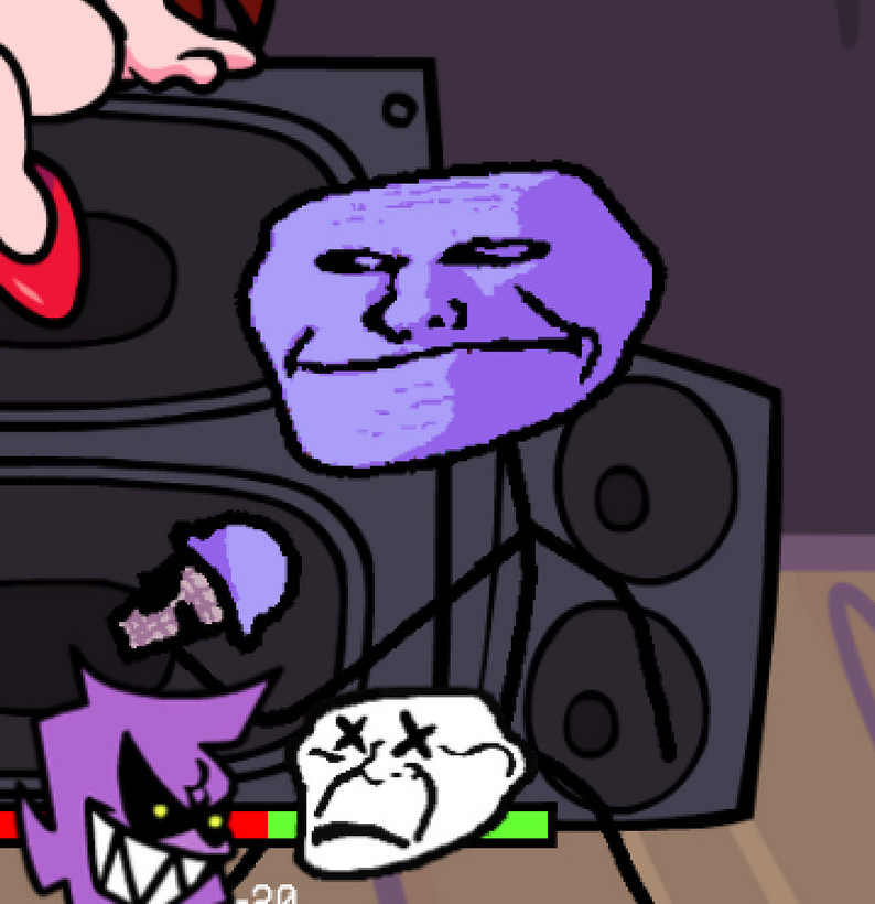 FNF - Vs. Trollface by LuckyGuy_17