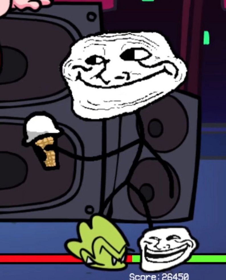 FNF - Vs. Trollface by LuckyGuy_17