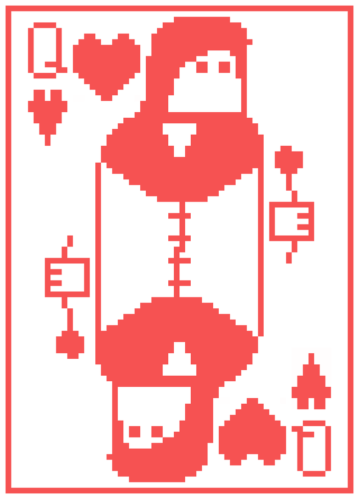 Pixel Playing Cards | 54 Cards + Card-back by jessedvlpr