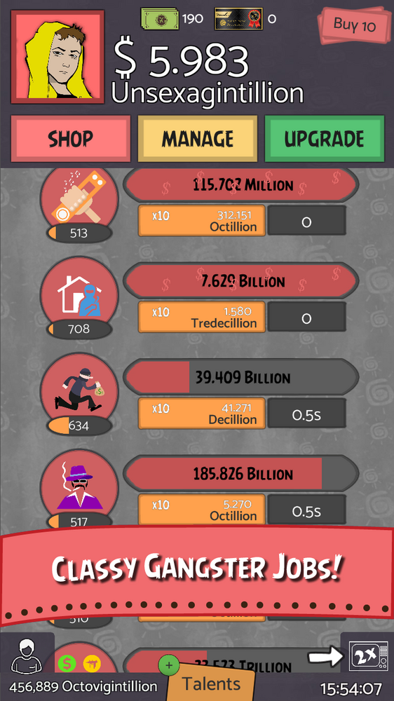 Geeks vs Gangsters by idlegamestudio