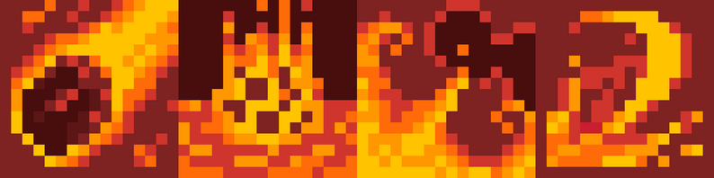Fire Skills Icon Pack [16x16] by moniq.moon.6