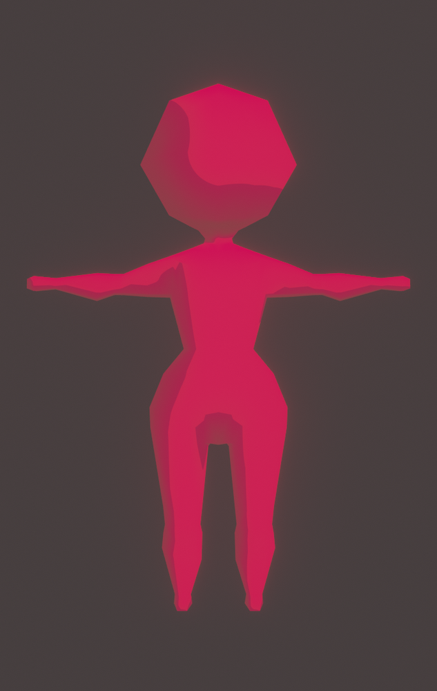 Low poly chibi by kisa