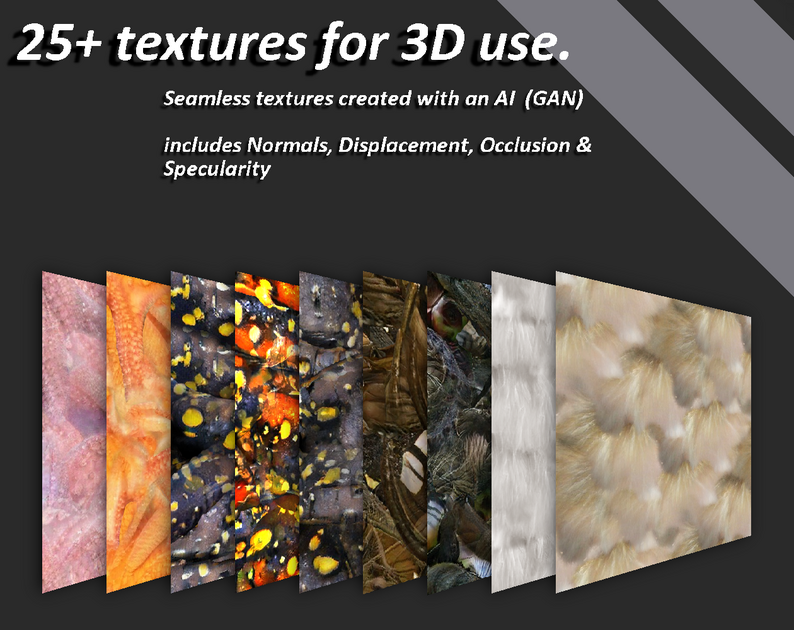 Exotic & Alien Textures For 3D Use by BTL games