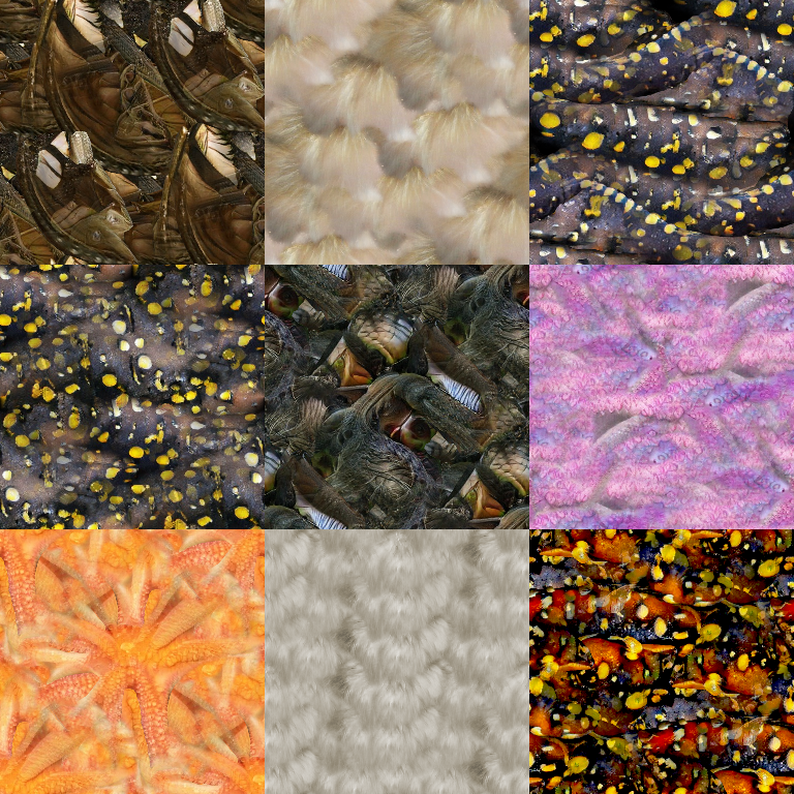 Exotic & Alien Textures For 3D Use by BTL games