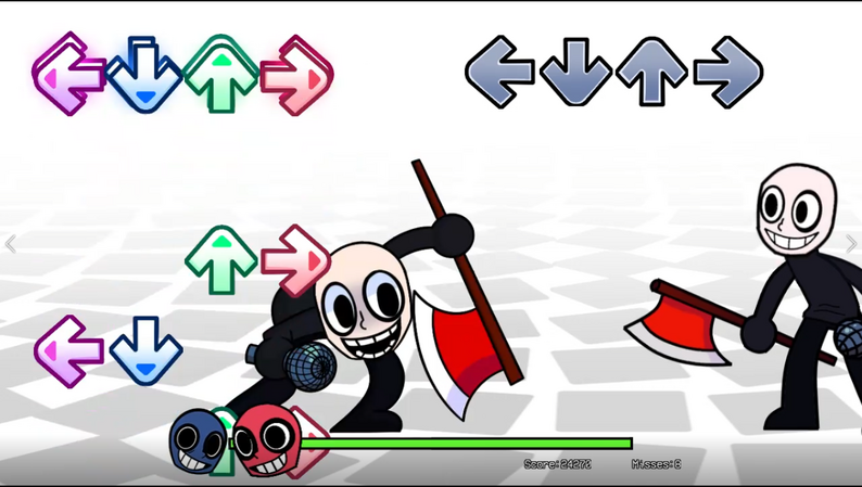 VS Eteled [FNF Multi Pack] by ChaosRevengeYT