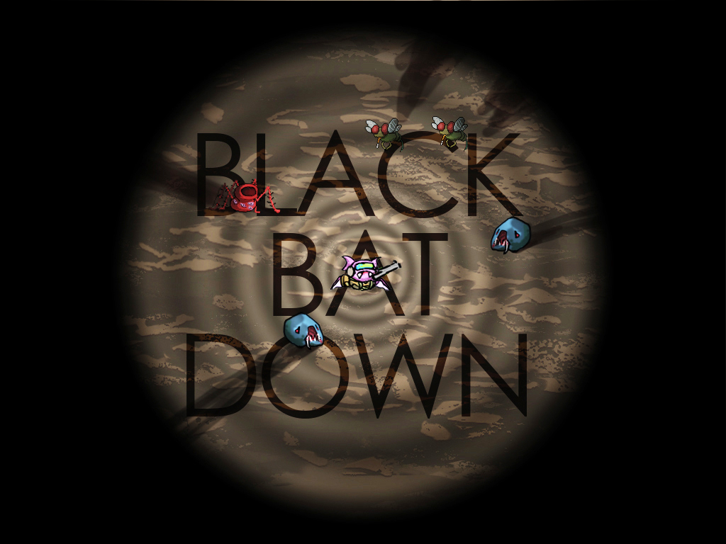 Black Bat Down by thu_denny