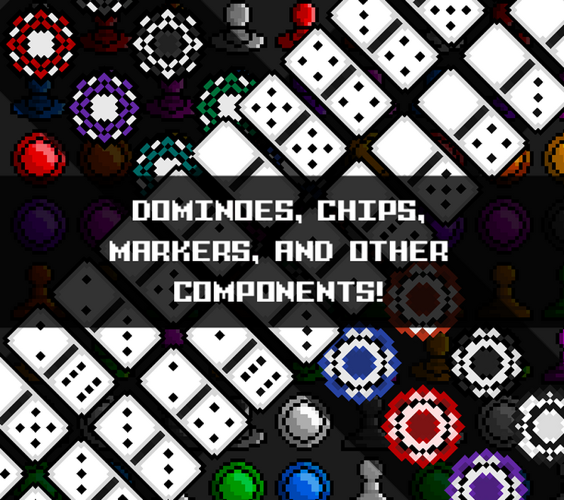 PIXEL PERFECT: ULTIMATE GAME COMPONENT KIT by Rad Potato