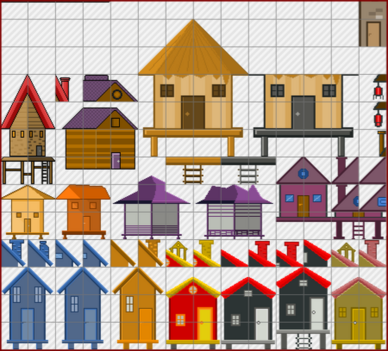 Exterior Pixel Art by thehorseman007