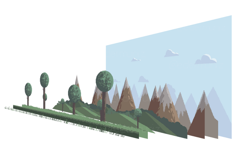 Pixel Art Infinite Runner - Pack by edermunizz