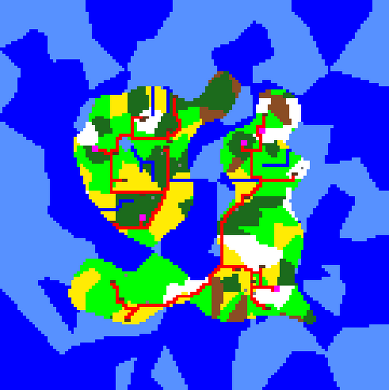 Unity 2D world generator by Artel