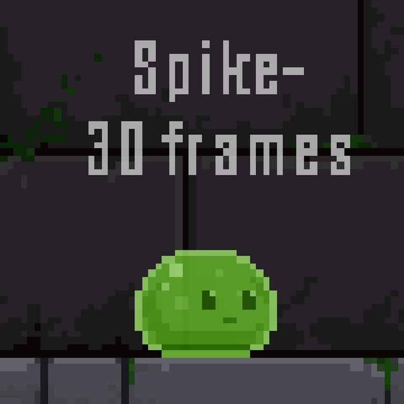 2D Slime Monster animated pixel art by InfectedTribe