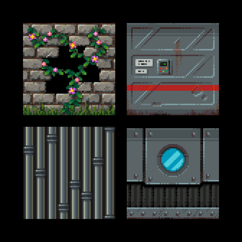 Retro Textures Pack by Little Martian