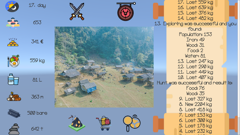 Civilisation Simulation by JohnnyCrown