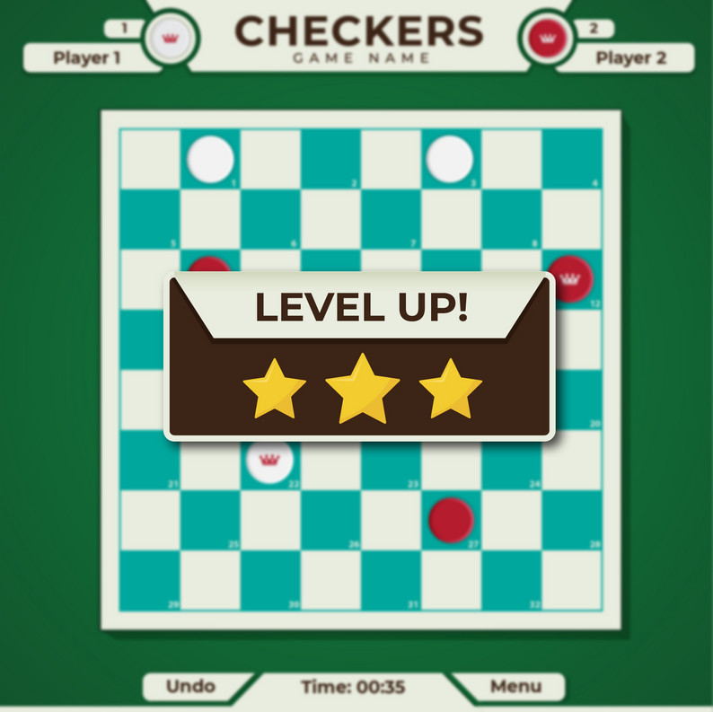 Checkers (Draughts) Complete Asset Pack by Royal Graphics Resources