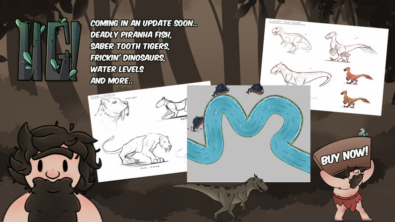Ug! Caveman Game by ninjainatux