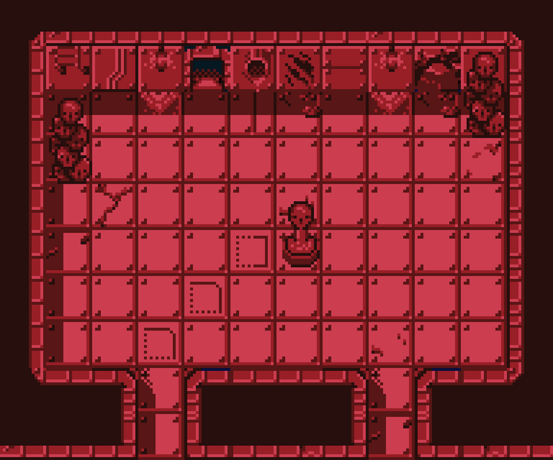 Retro Hell Space! Sci-Fi Tileset by PetricakeGames