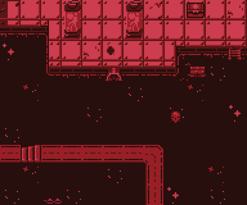 Retro Hell Space! Sci-Fi Tileset by PetricakeGames